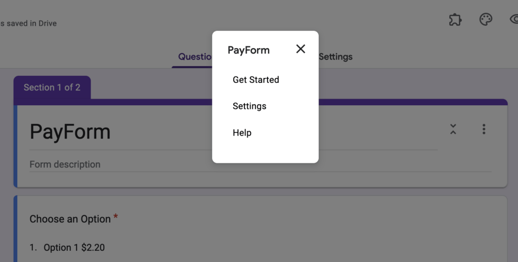 Your First Payment Form - PayForm
